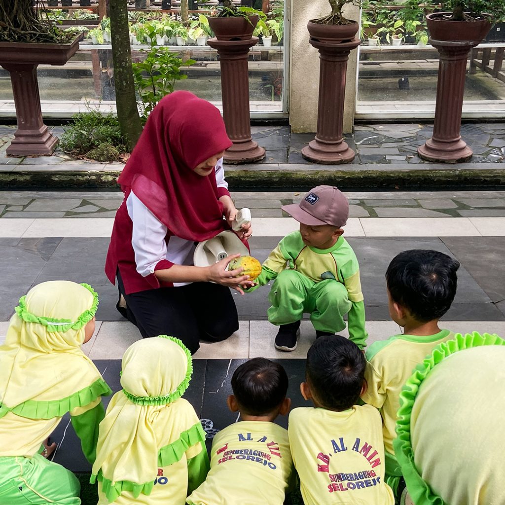 Serunya Belajar di Luar Kelas Bersama KB Al Amin Selorejo Blitar ...